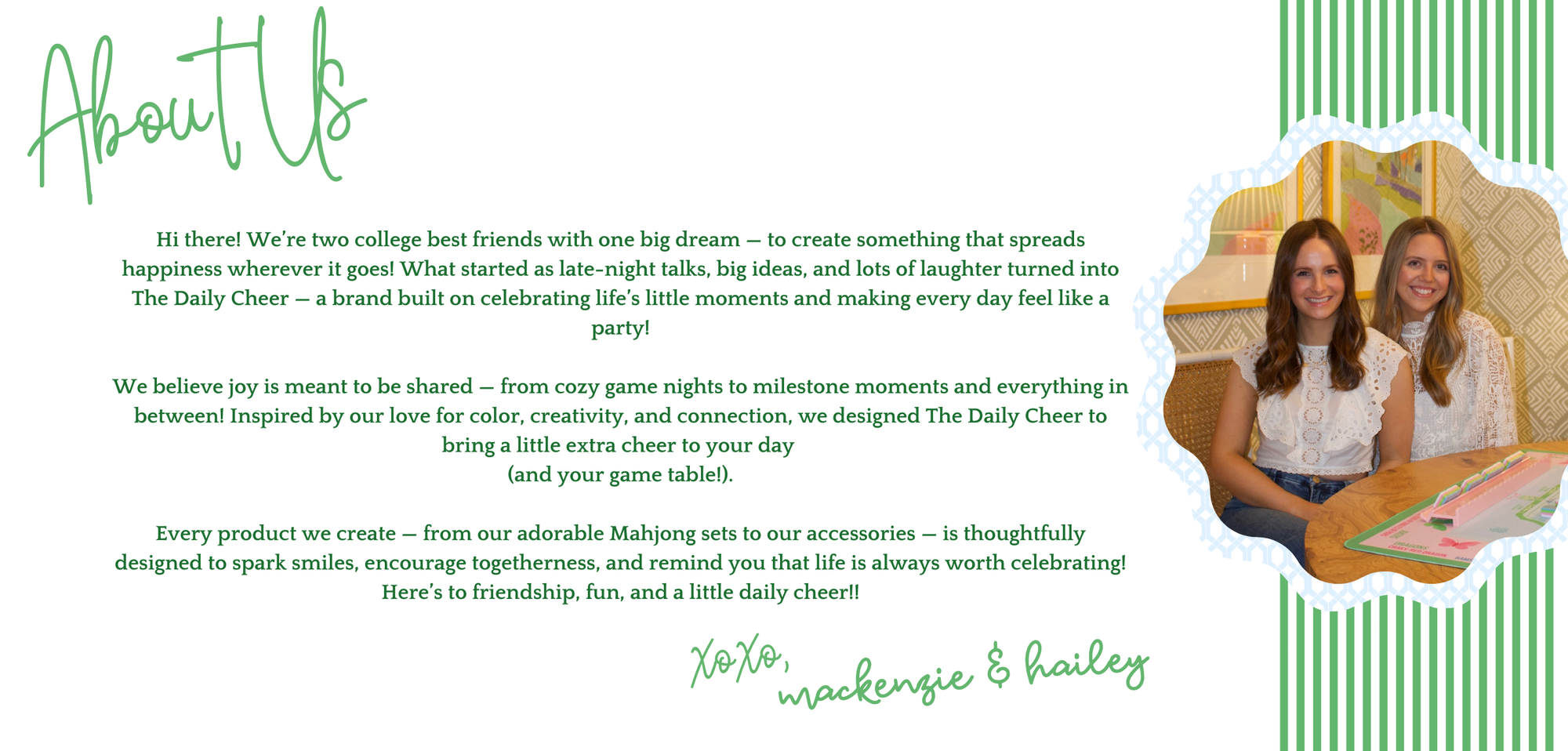 About Us – The Daily Cheer